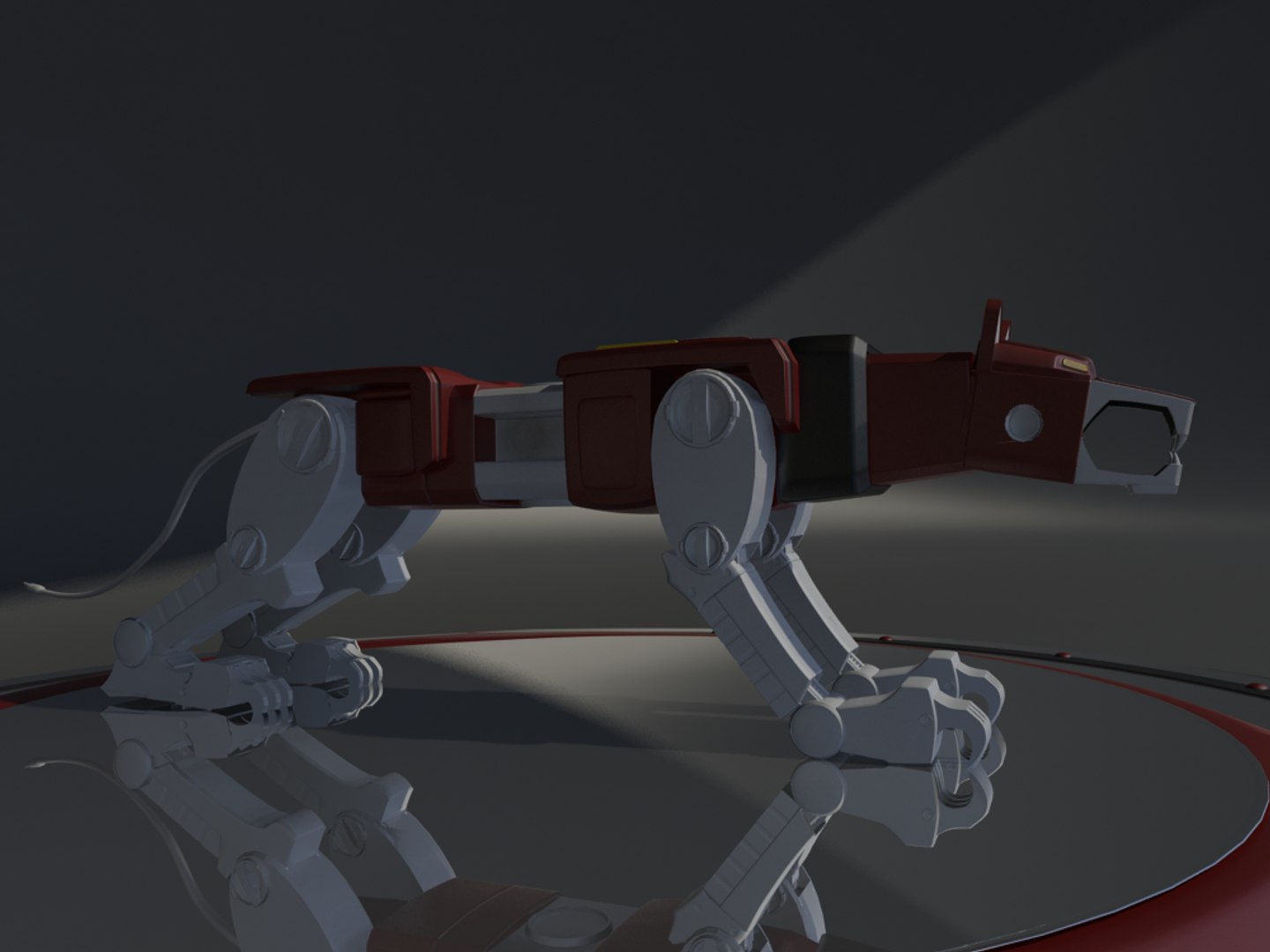 Red Lion Voltron Model - TurboSquid 1331588