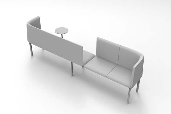 3D Bench Sofa model - TurboSquid 1825921