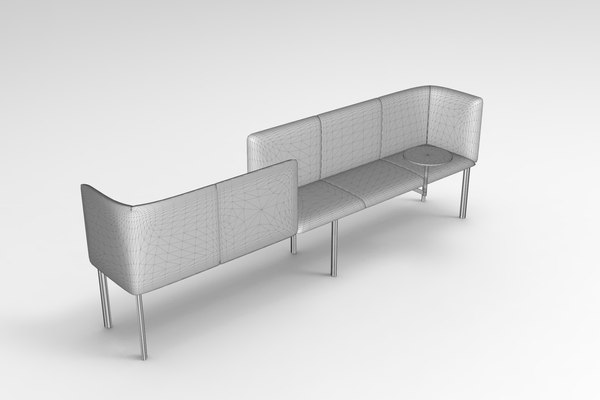 3D Bench Sofa model - TurboSquid 1825921