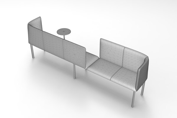 3D Bench Sofa model - TurboSquid 1825921