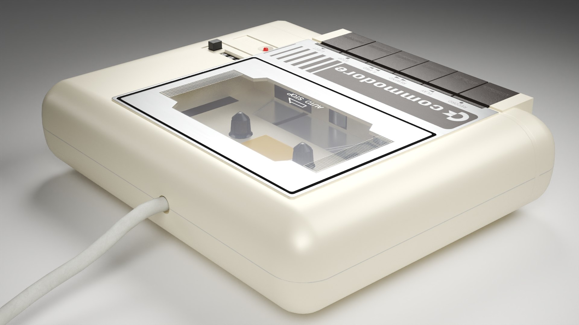 Commodore Dattasette 1530 3D Model - TurboSquid 2210145