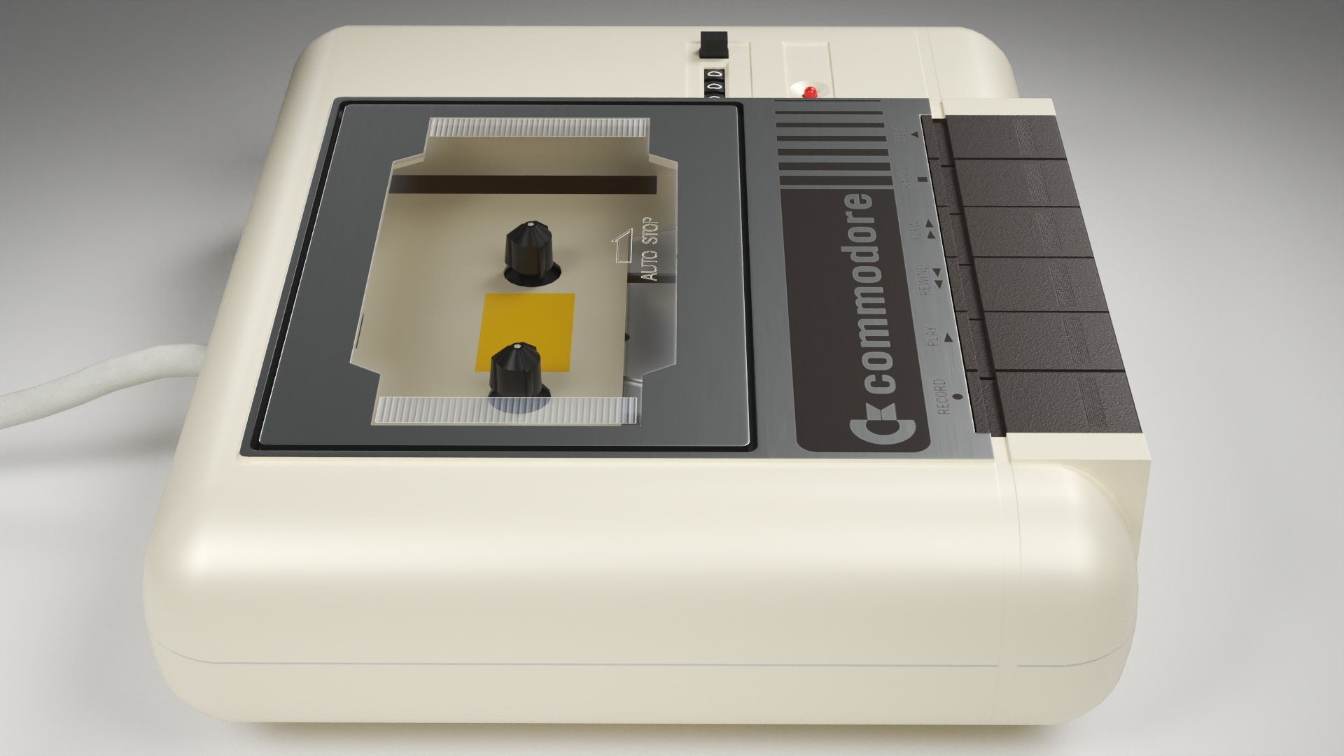 Commodore Dattasette 1530 3D Model - TurboSquid 2210145