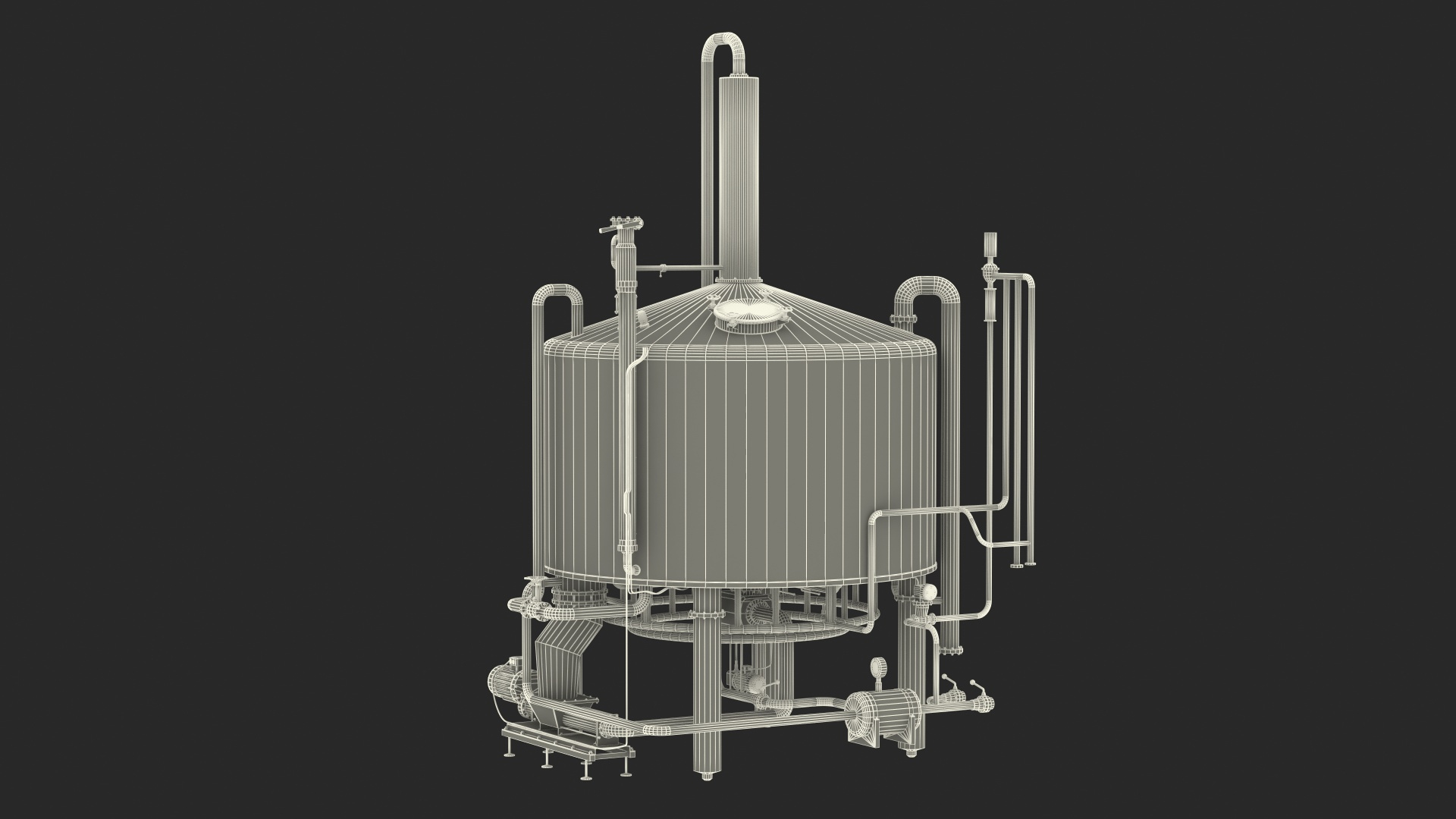 3D Alcohol Distillation Equipment - TurboSquid 1633875