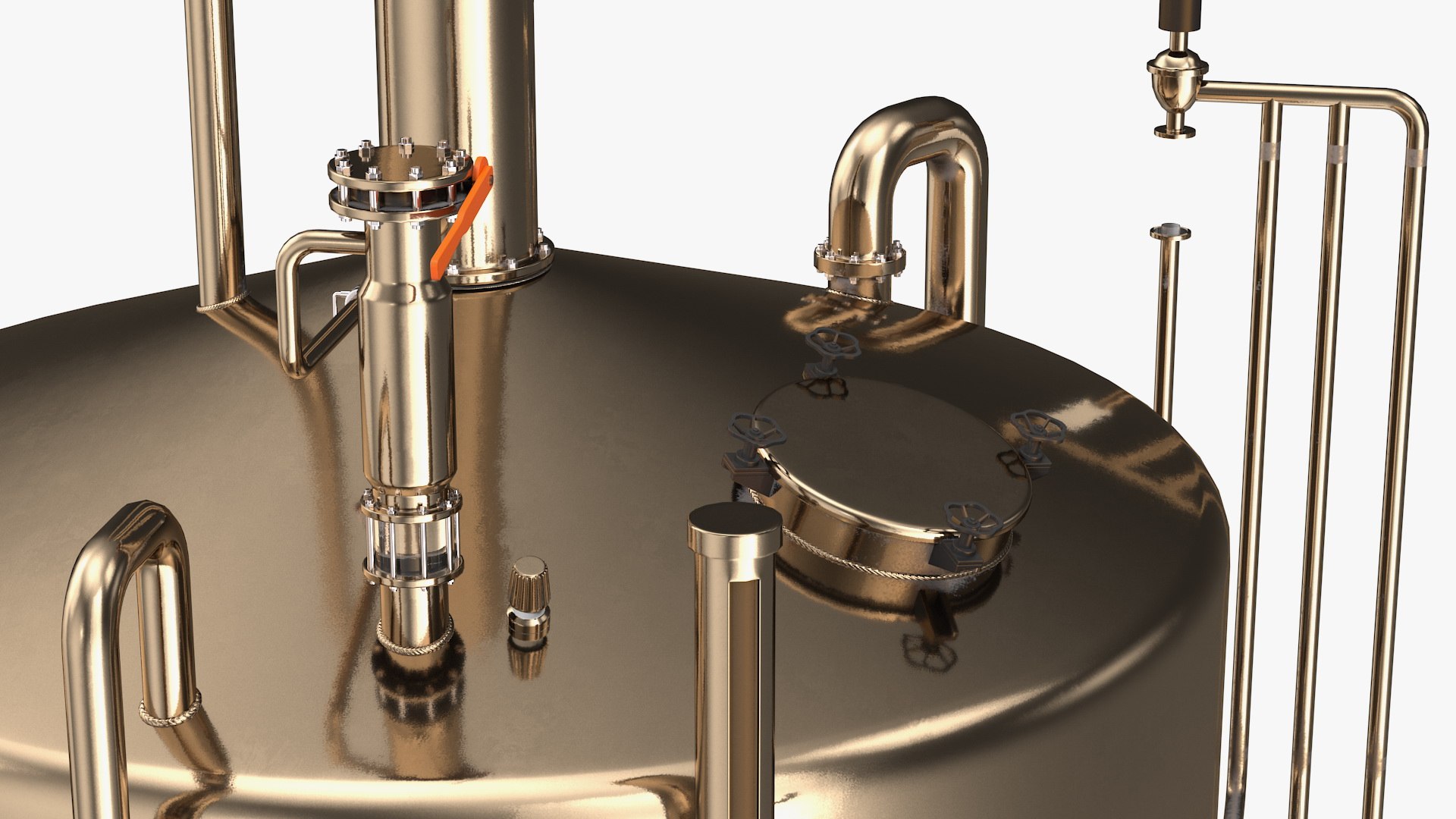 3D alcohol distillation equipment - TurboSquid 1633875