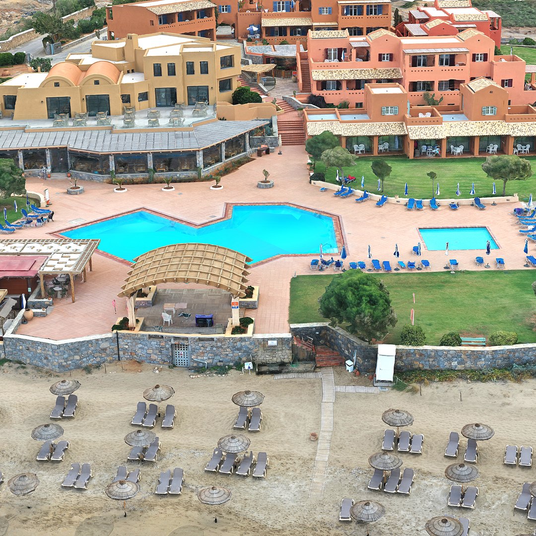 Beach Hotels Complex Model - TurboSquid 1973061