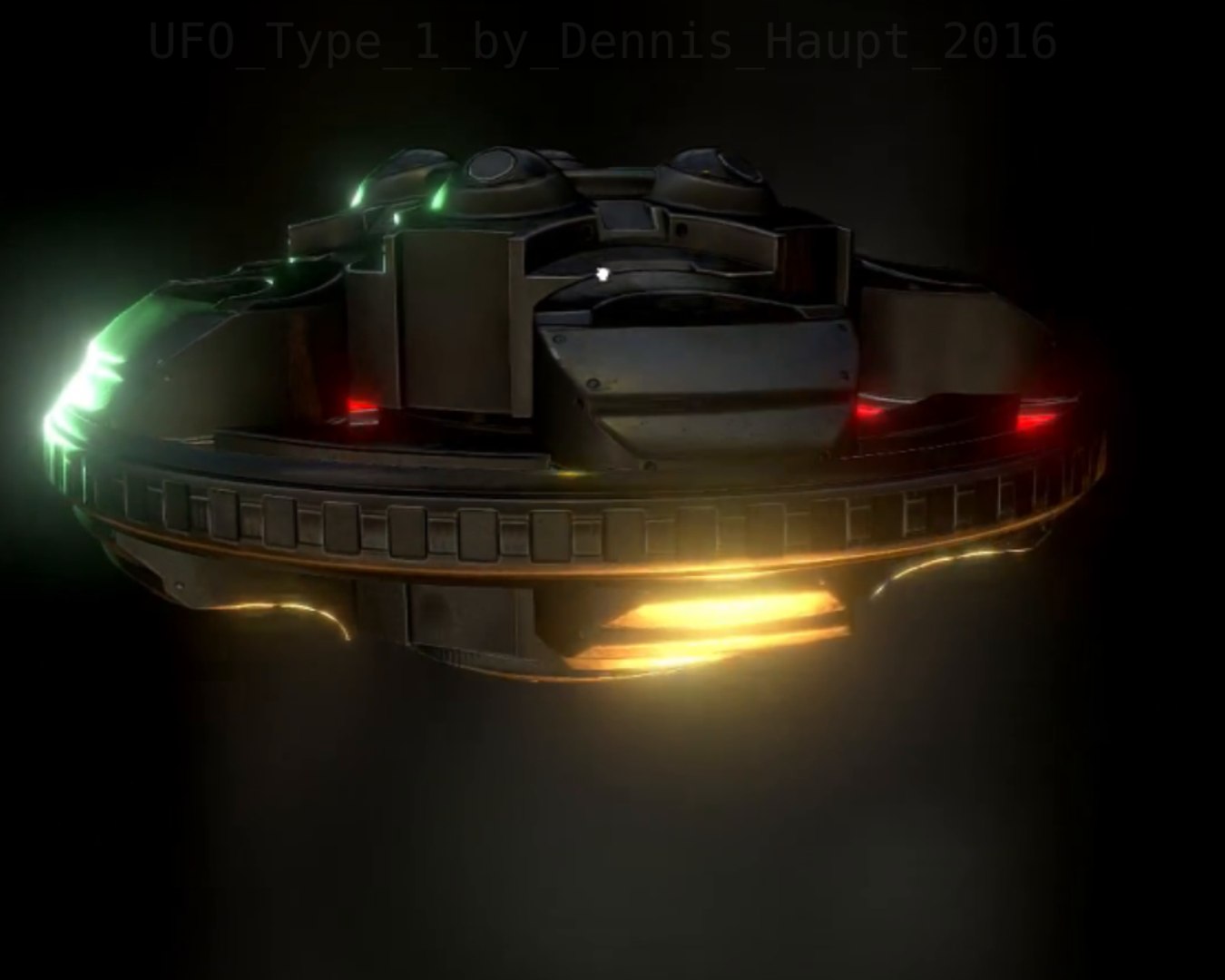 Ufo Type 1 Ready Obj
