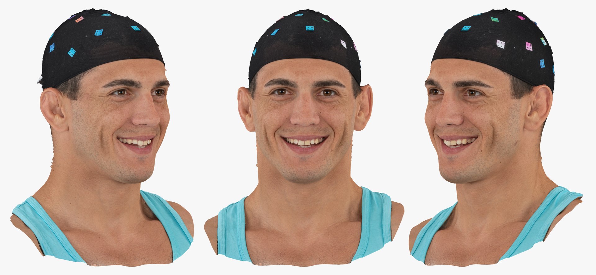 Mike Human Head Smile 3D Model - TurboSquid 1595569