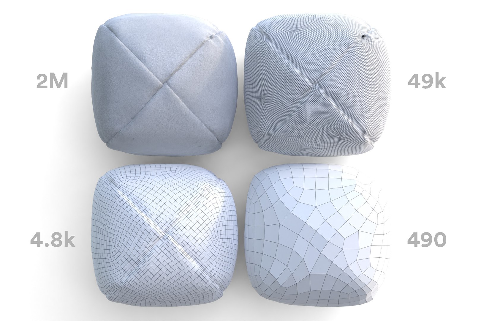 Realistic juggling ball photoscan - multiple resolutions 3D model ...