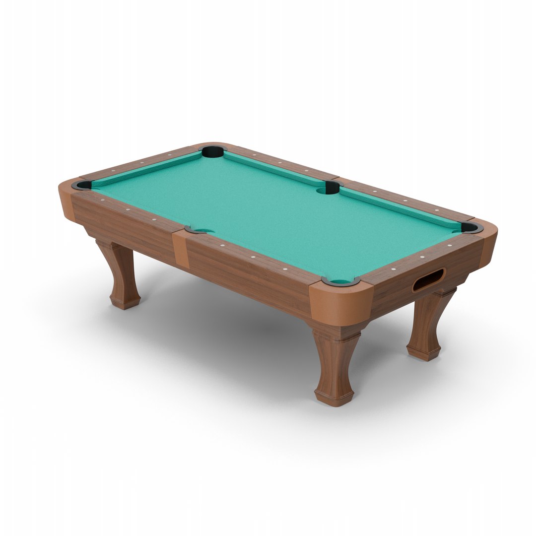 Snooker Billiard Pool Table 3D Model - TurboSquid 2188404