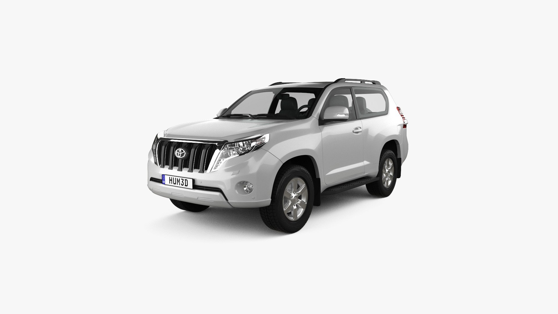 modelo 3d Toyota Land Cruiser Prado 3-door 2014 - TurboSquid 2012059