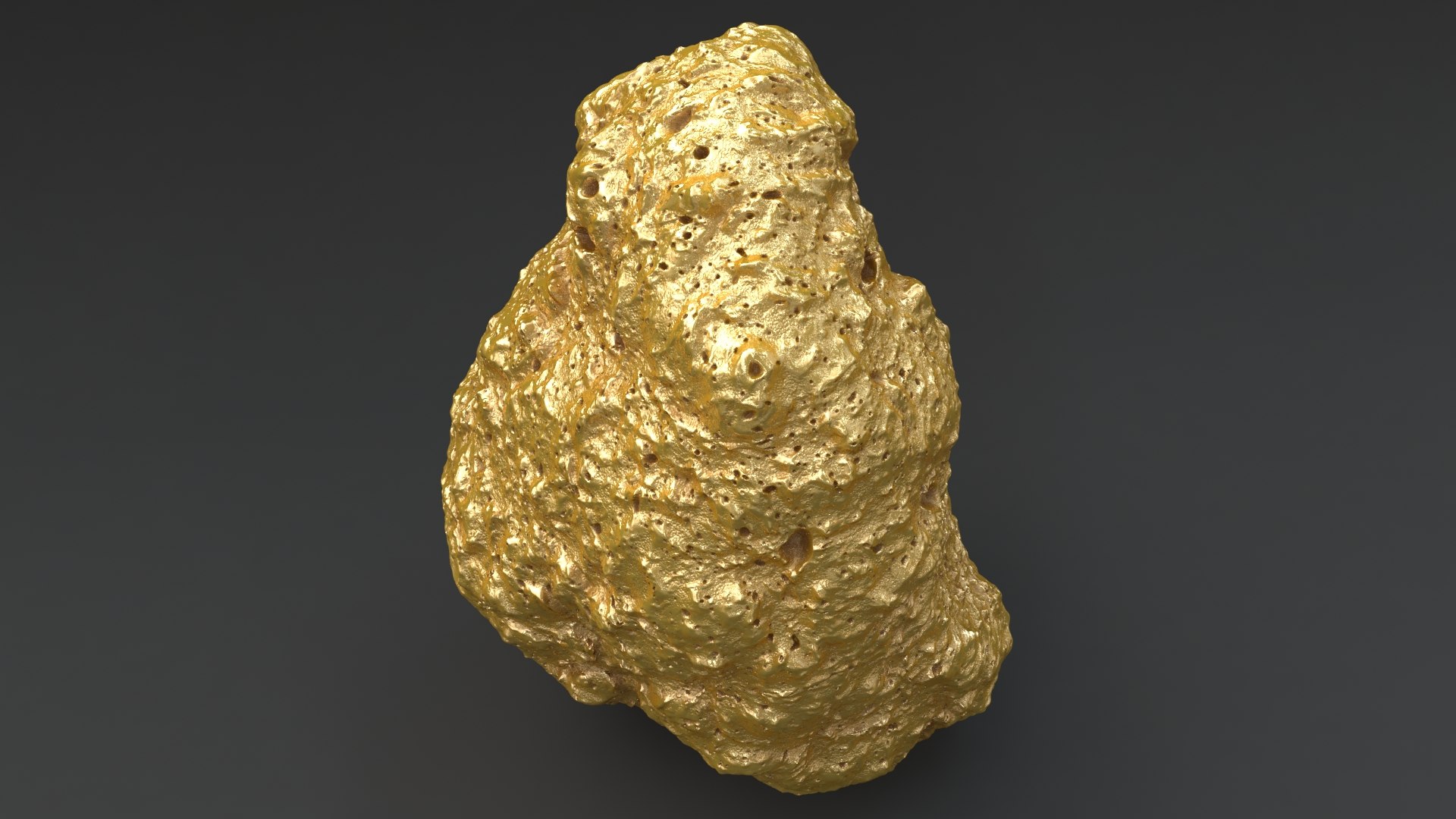 3D Gold Mineral 02 - TurboSquid 1789837