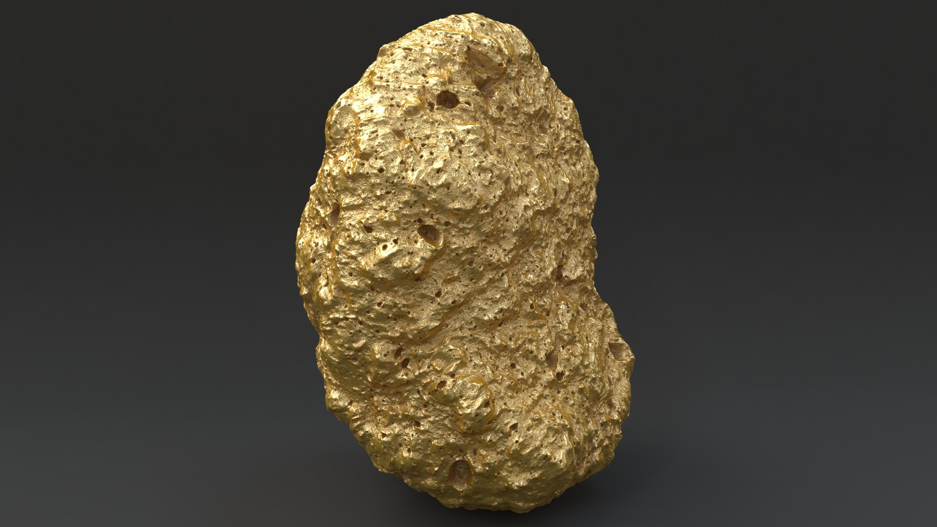3D Gold Mineral 02 - TurboSquid 1789837