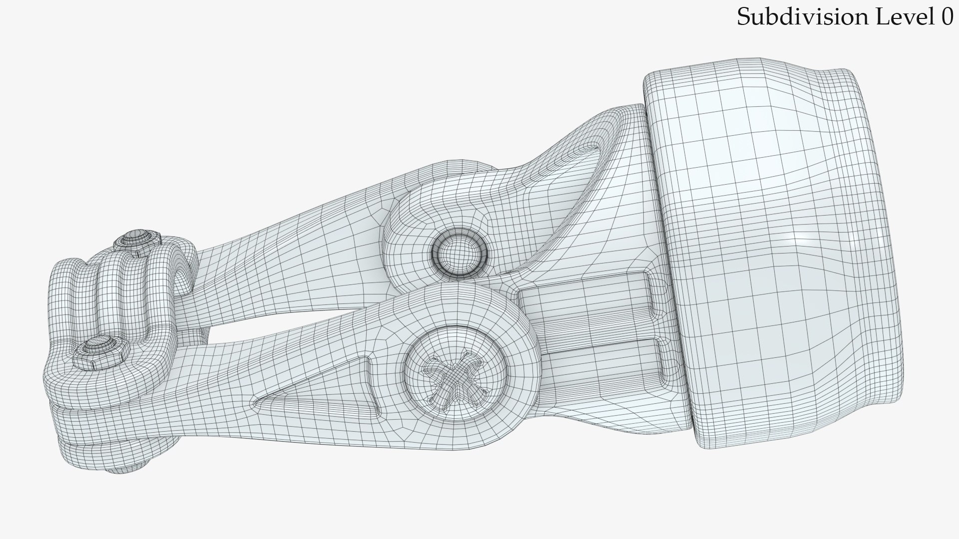 3D Cable Connector Swing Arm - TurboSquid 2082106
