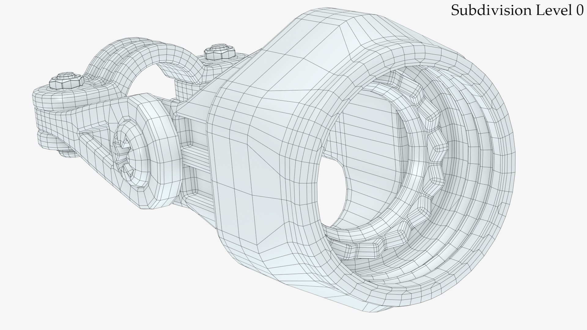 3D Cable Connector Swing Arm - TurboSquid 2082106