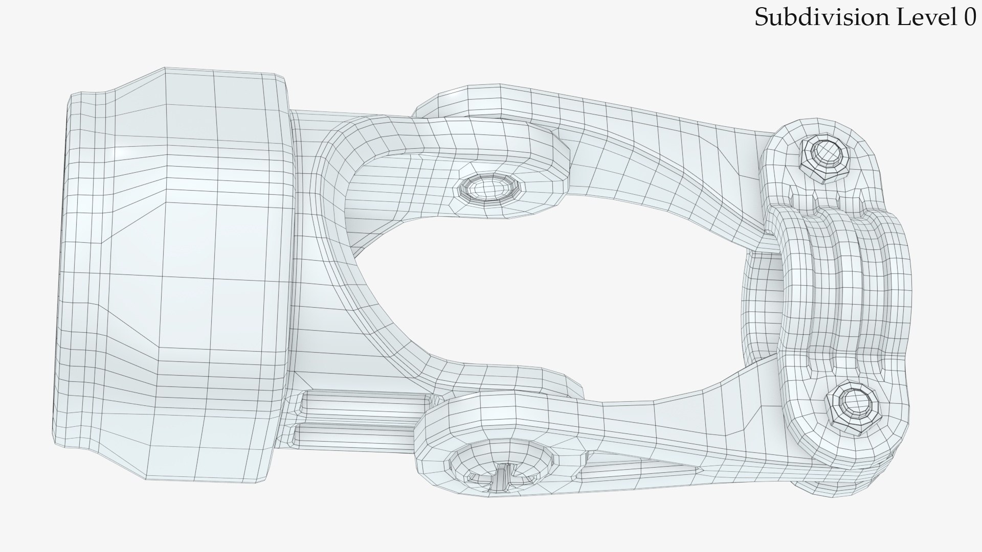 3D Cable Connector Swing Arm - TurboSquid 2082106