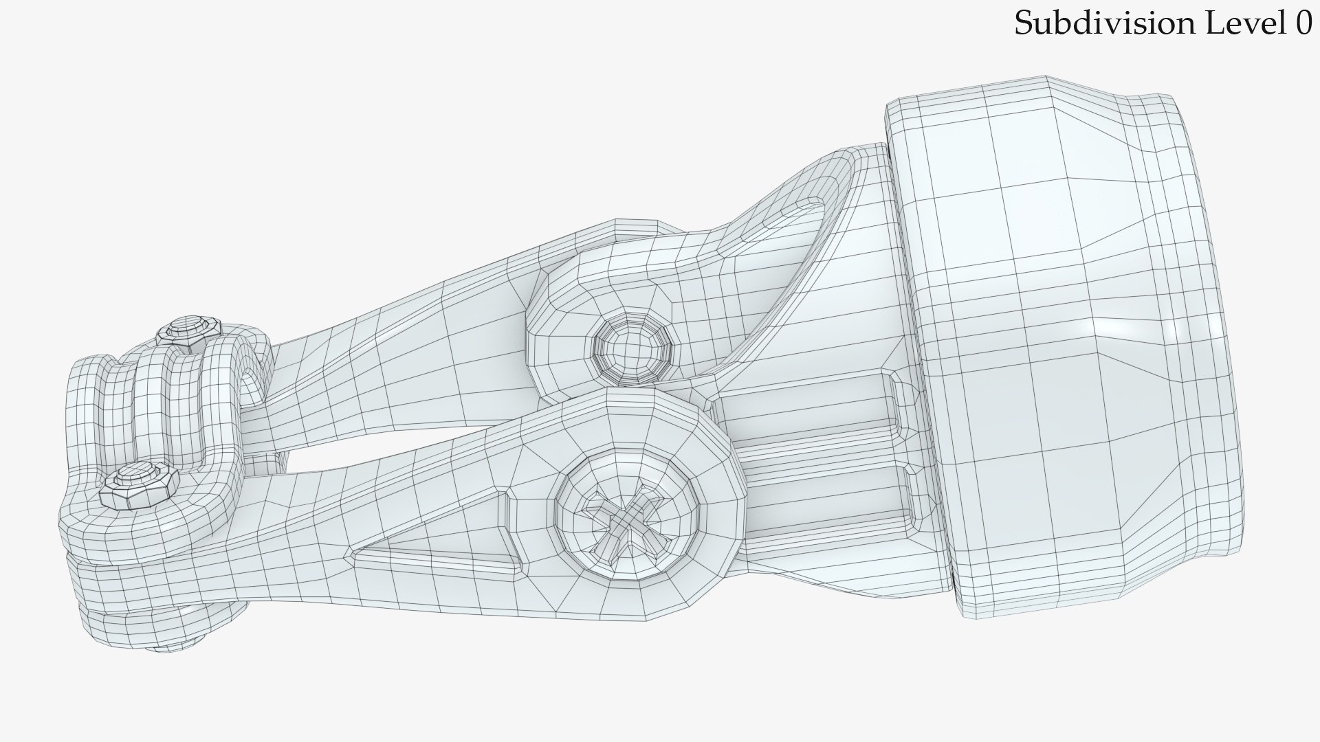 3D Cable Connector Swing Arm - TurboSquid 2082106