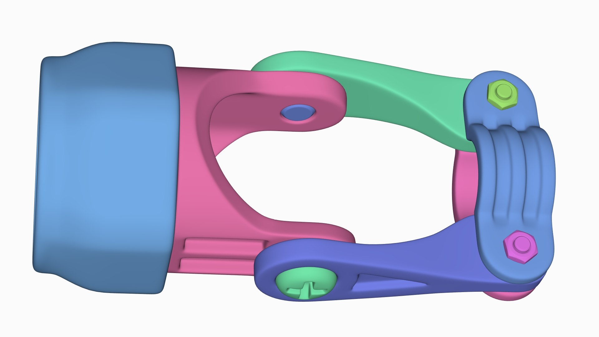 3D Cable Connector Swing Arm - TurboSquid 2082106