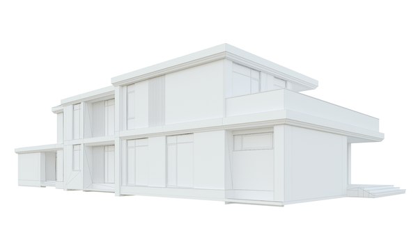 Modern Luxury House 3D model - TurboSquid 1776245