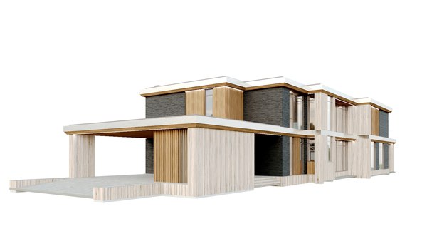 Modern Luxury House 3D model - TurboSquid 1776245