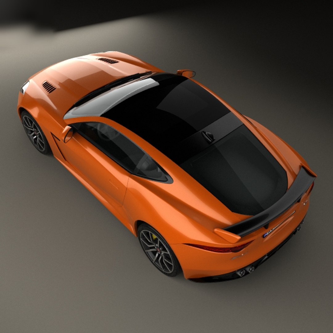 3D f-type f type model - TurboSquid 1302513