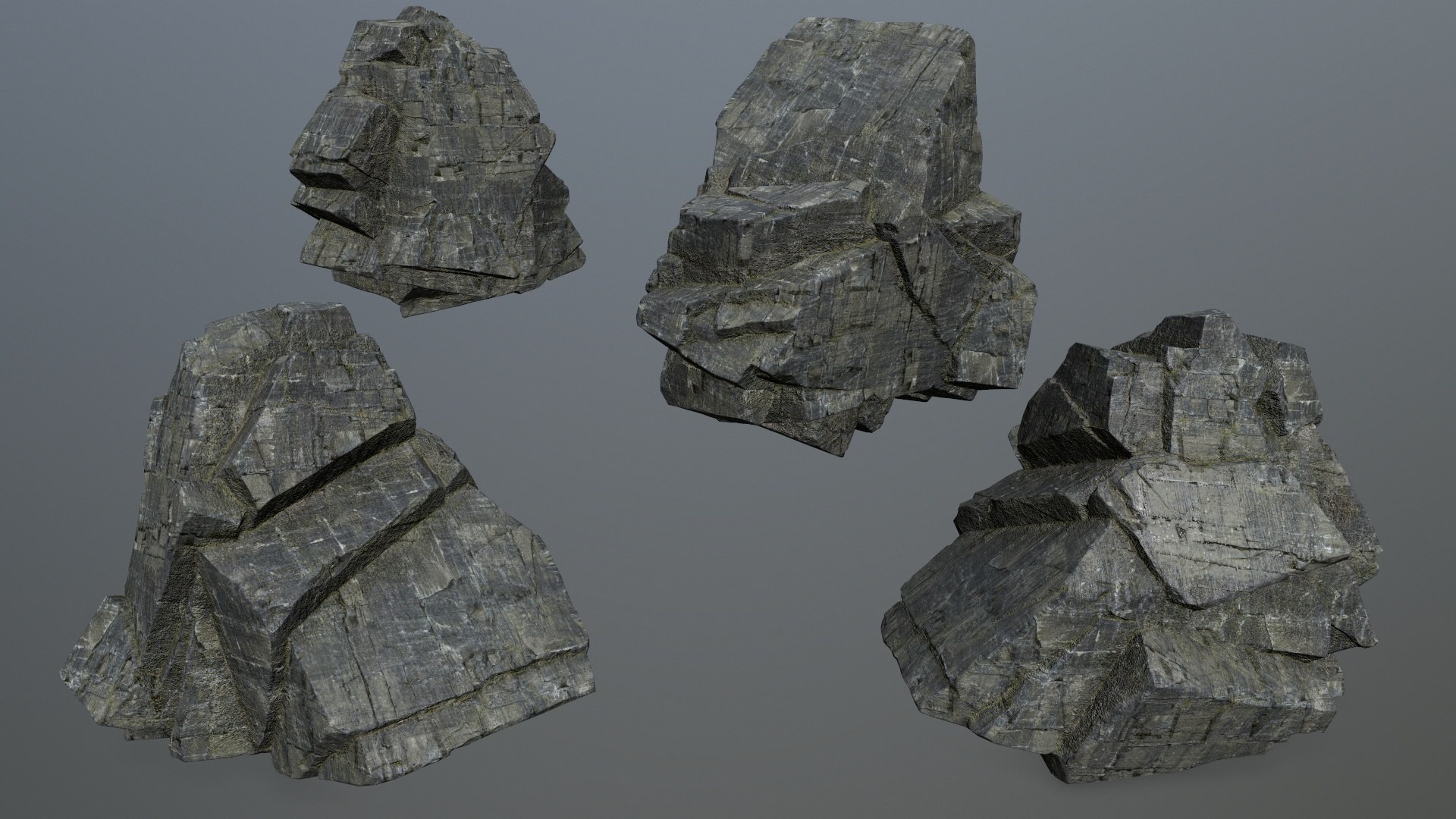 Cliff Rocks Model - TurboSquid 2033763