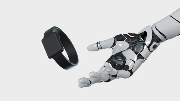 3d model robot hand
