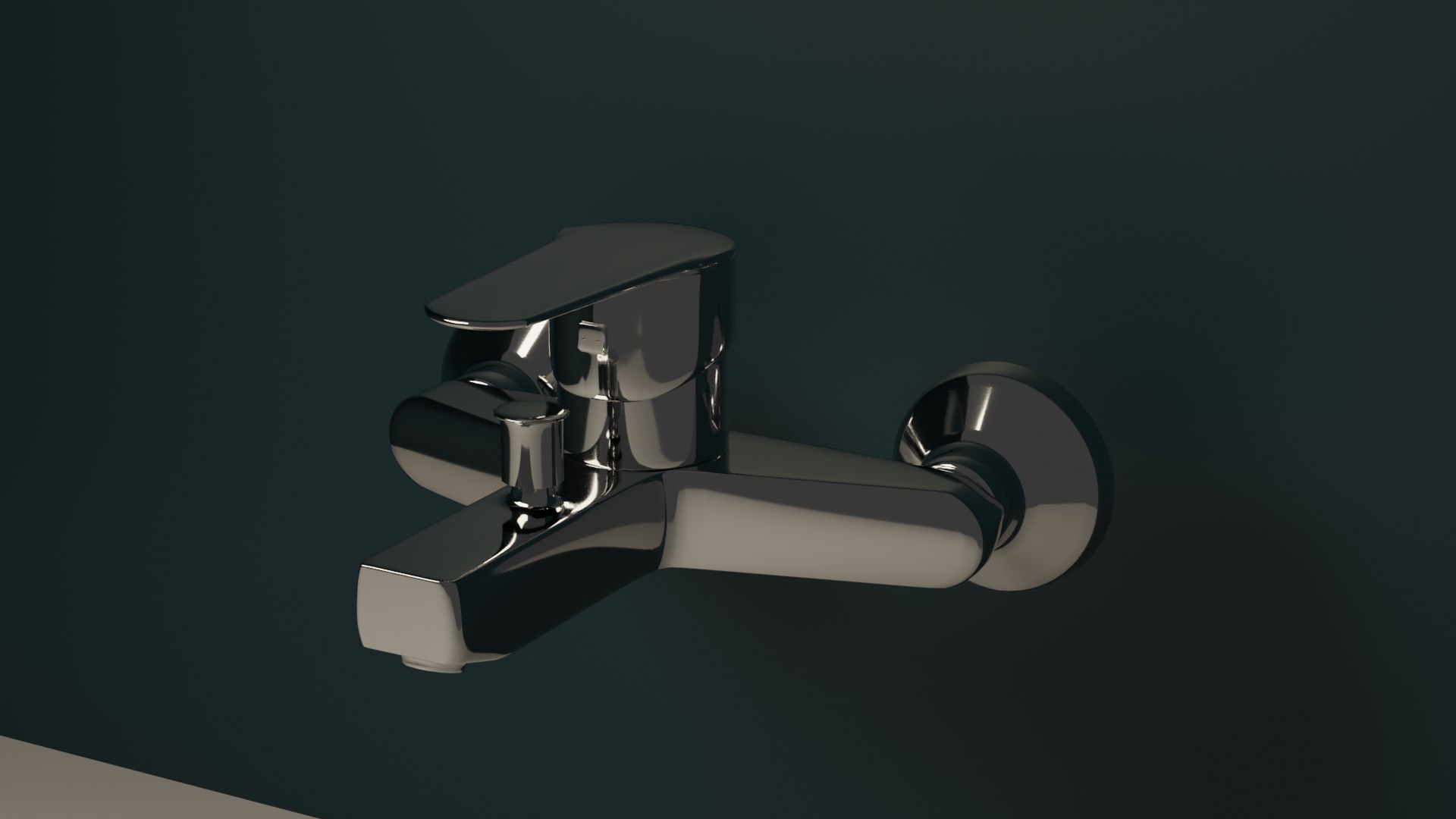 3D Shower Faucet Model - TurboSquid 1821224