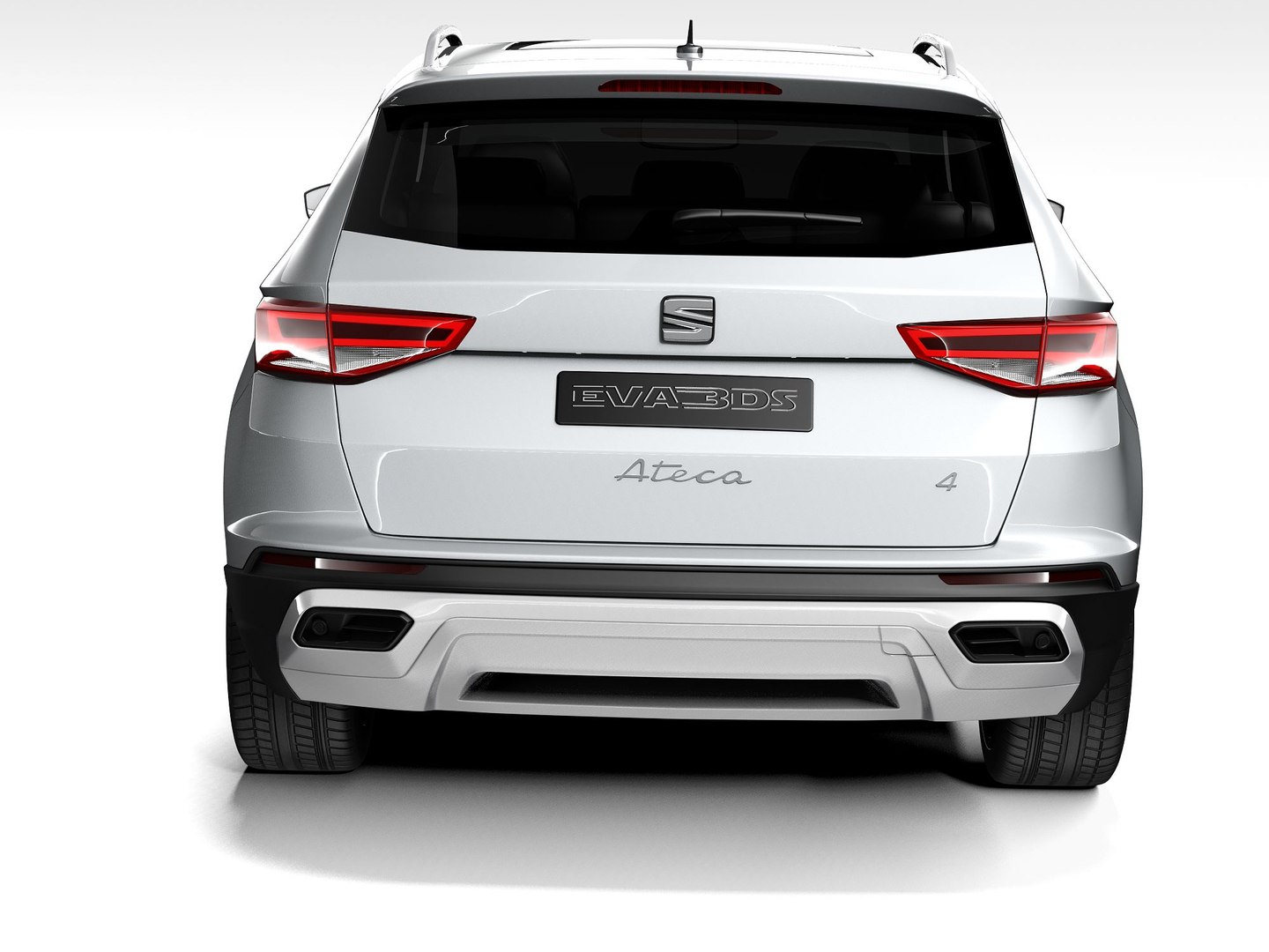 3D Seat Ateca 2021 Model - TurboSquid 1648587