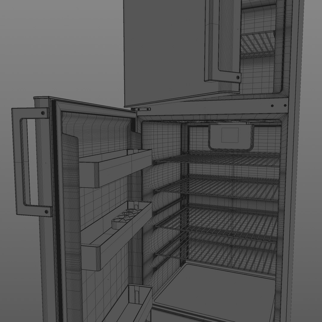 Fridge 3D Model - TurboSquid 2172424