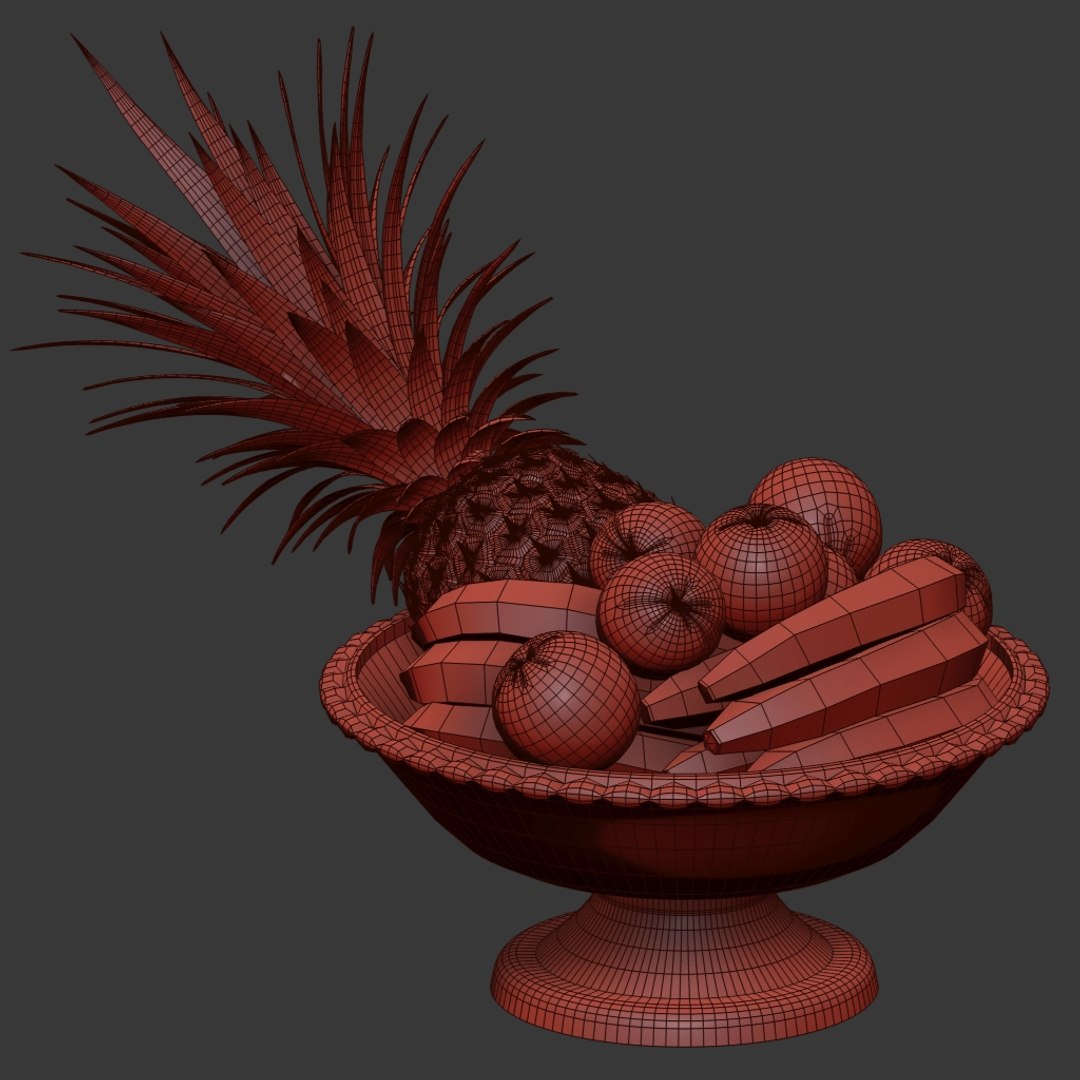 Fruit Food 3D Model - TurboSquid 1476658