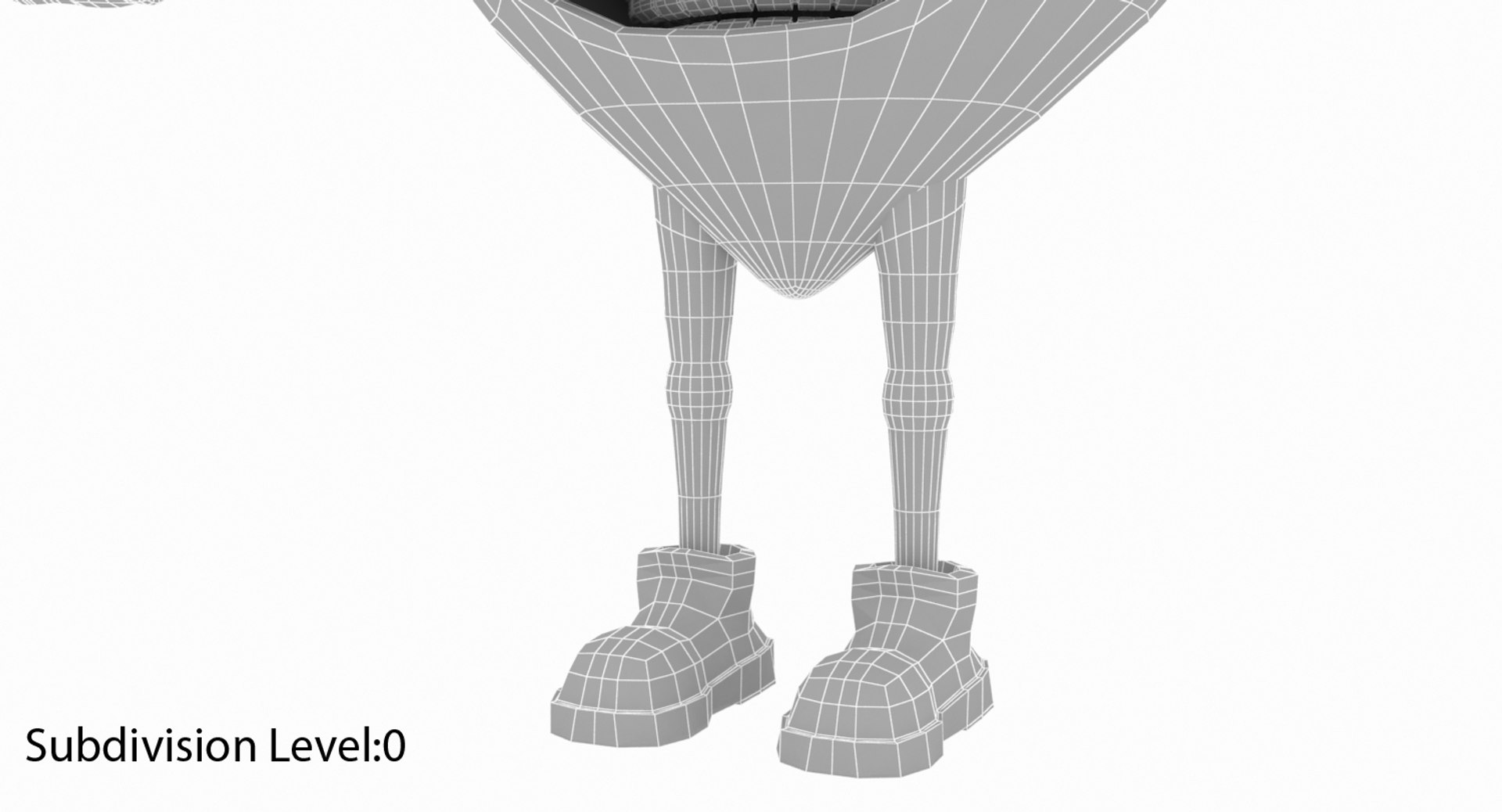 3d cartoon heart model