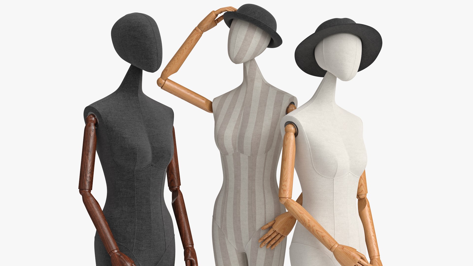 3D Female Mannequins Model - TurboSquid 1961437