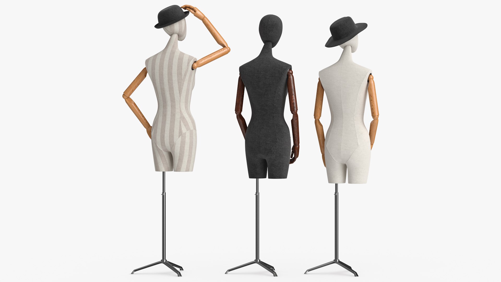 3D Female Mannequins Model - TurboSquid 1961437