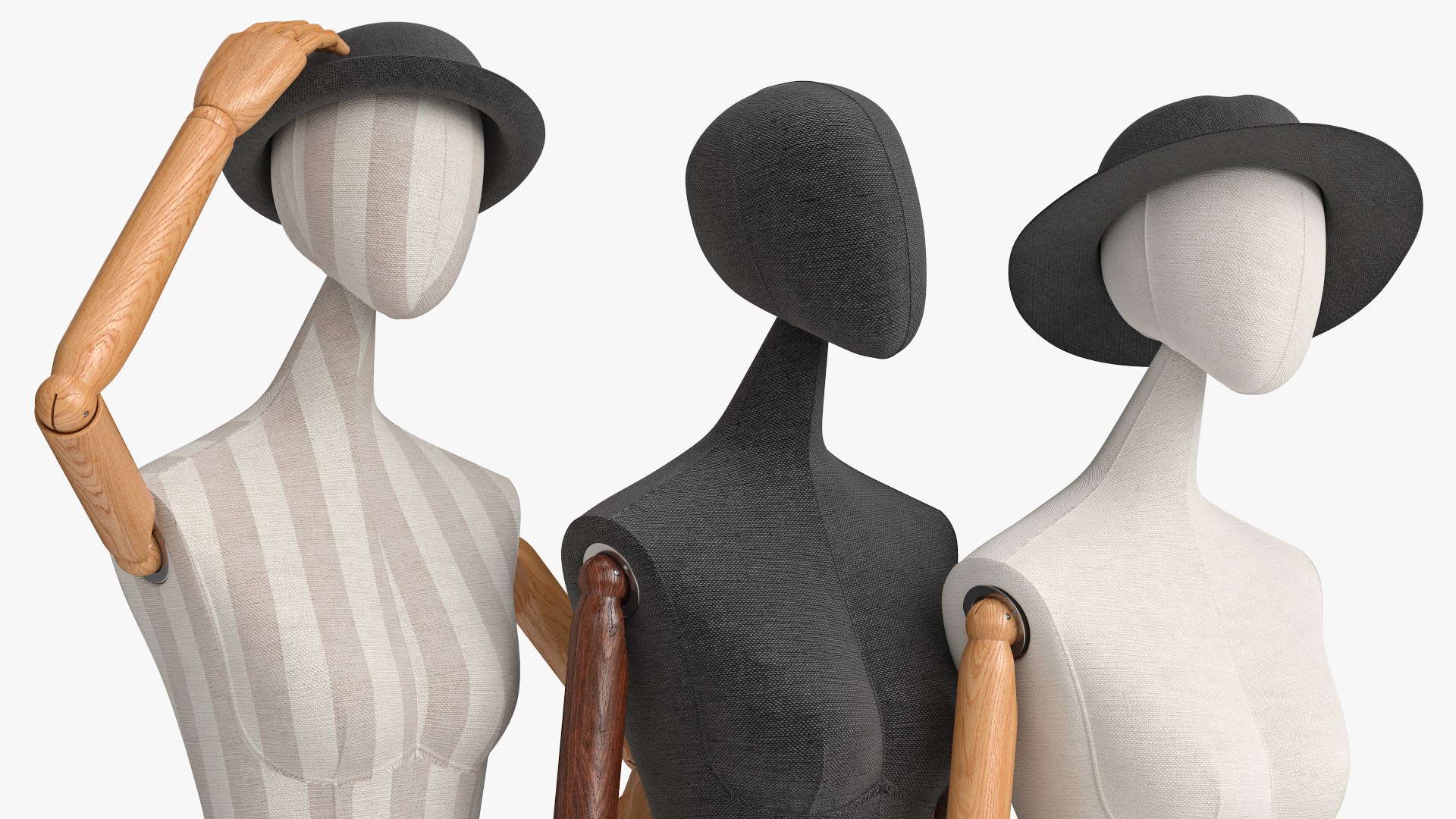 3D Female Mannequins Model - TurboSquid 1961437