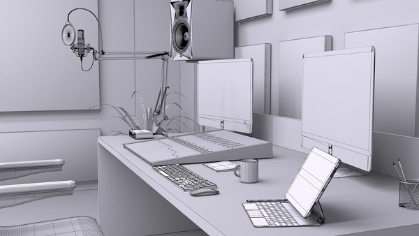 3D model Home Studio - TurboSquid 1834679