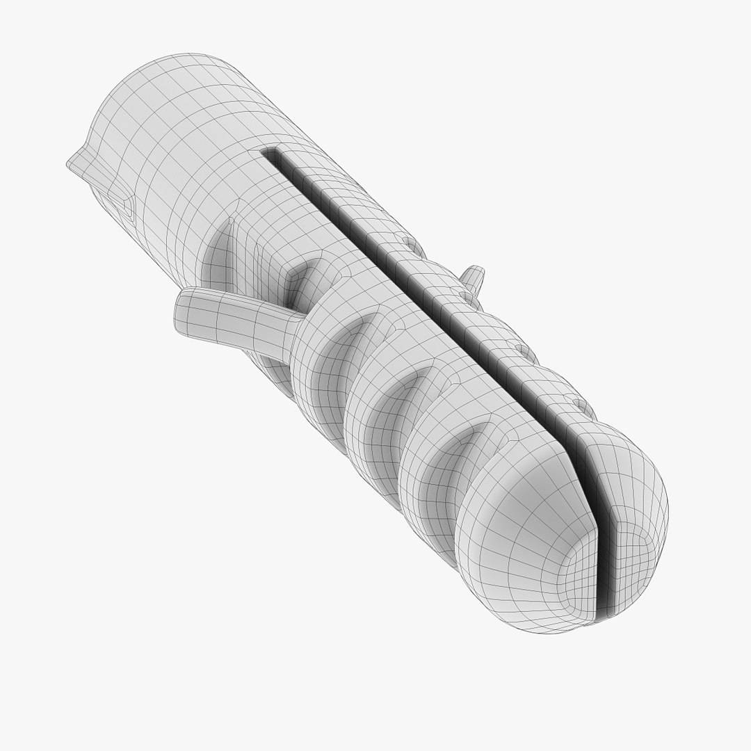 3D Screw Anchor Rawlplug - TurboSquid 1289462