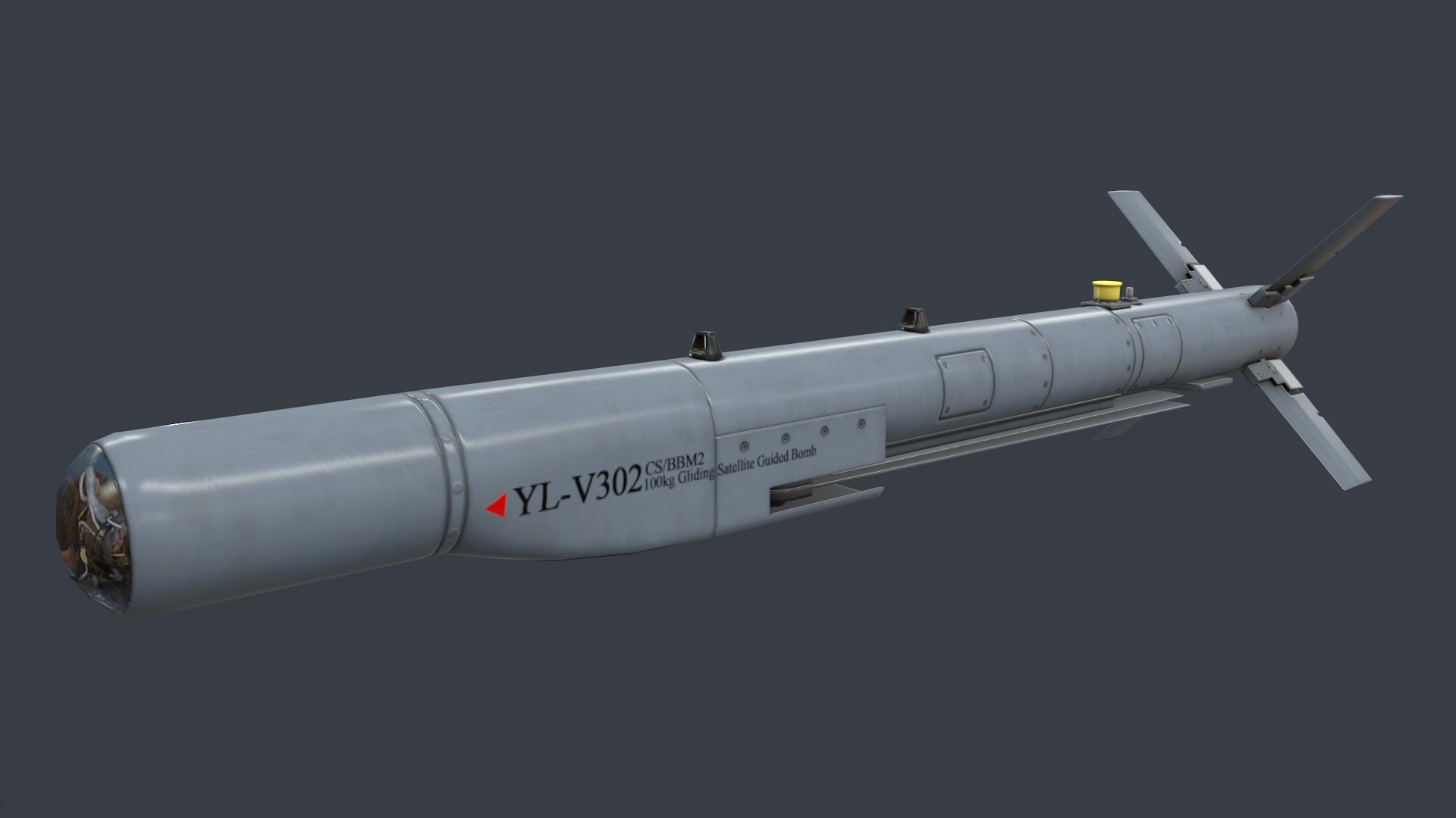 China Aviation Pack Weapon AG-300-M And BOMB CS-BBM2 3D Model - TurboSquid 2190072