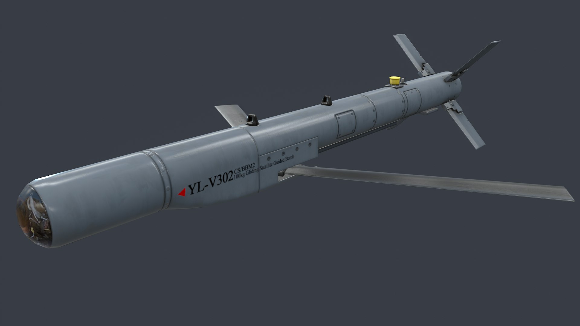 China Aviation Pack Weapon AG-300-M And BOMB CS-BBM2 3D Model - TurboSquid 2190072