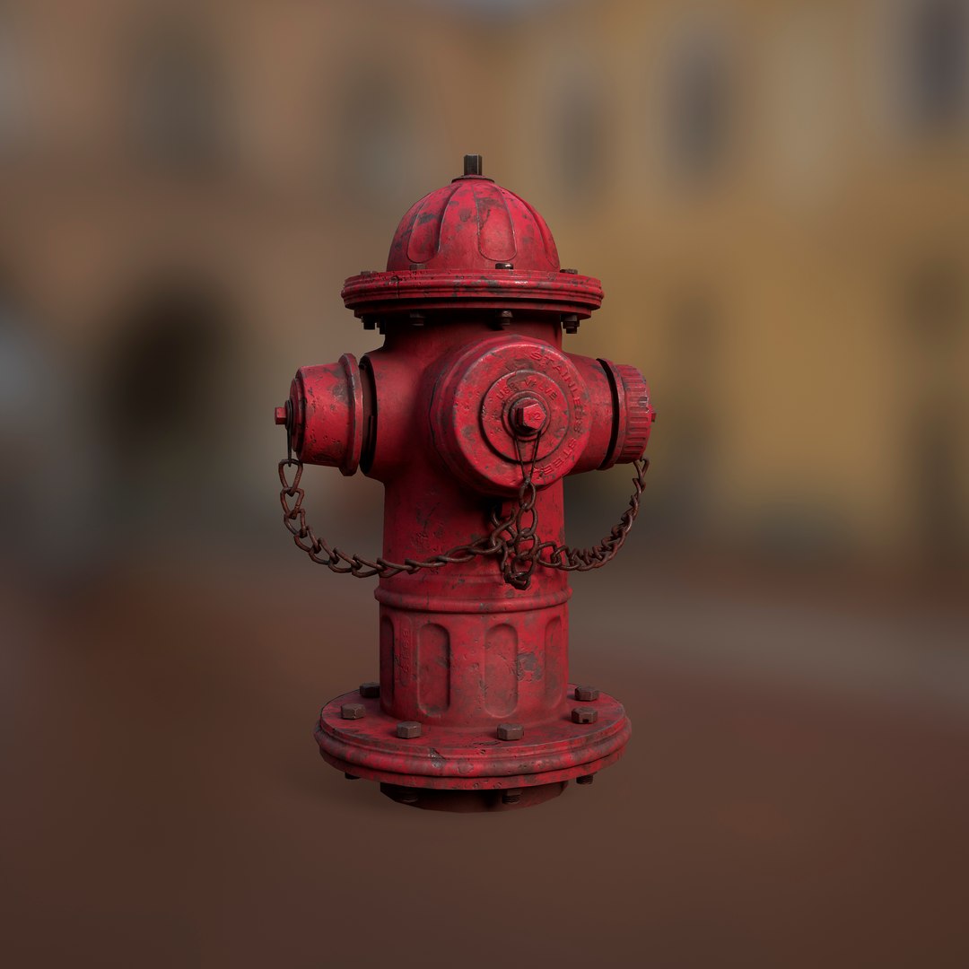 3D Fire Hydrant PBR Textures Low Poly Game Ready Model - TurboSquid 1990528