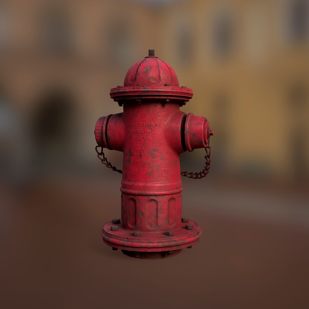 3D Fire Hydrant PBR Textures Low Poly Game Ready Model - TurboSquid 1990528