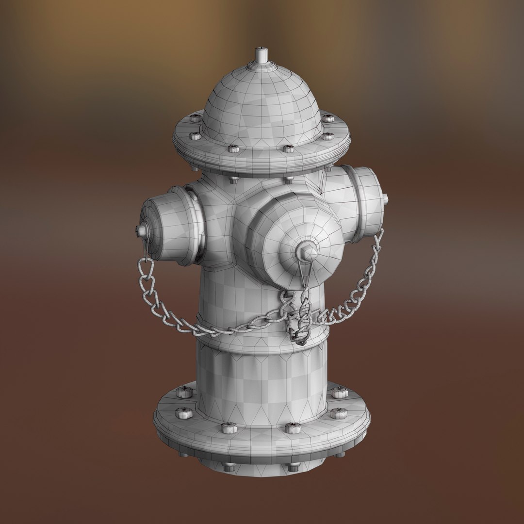3D Fire Hydrant PBR Textures Low Poly Game Ready Model - TurboSquid 1990528