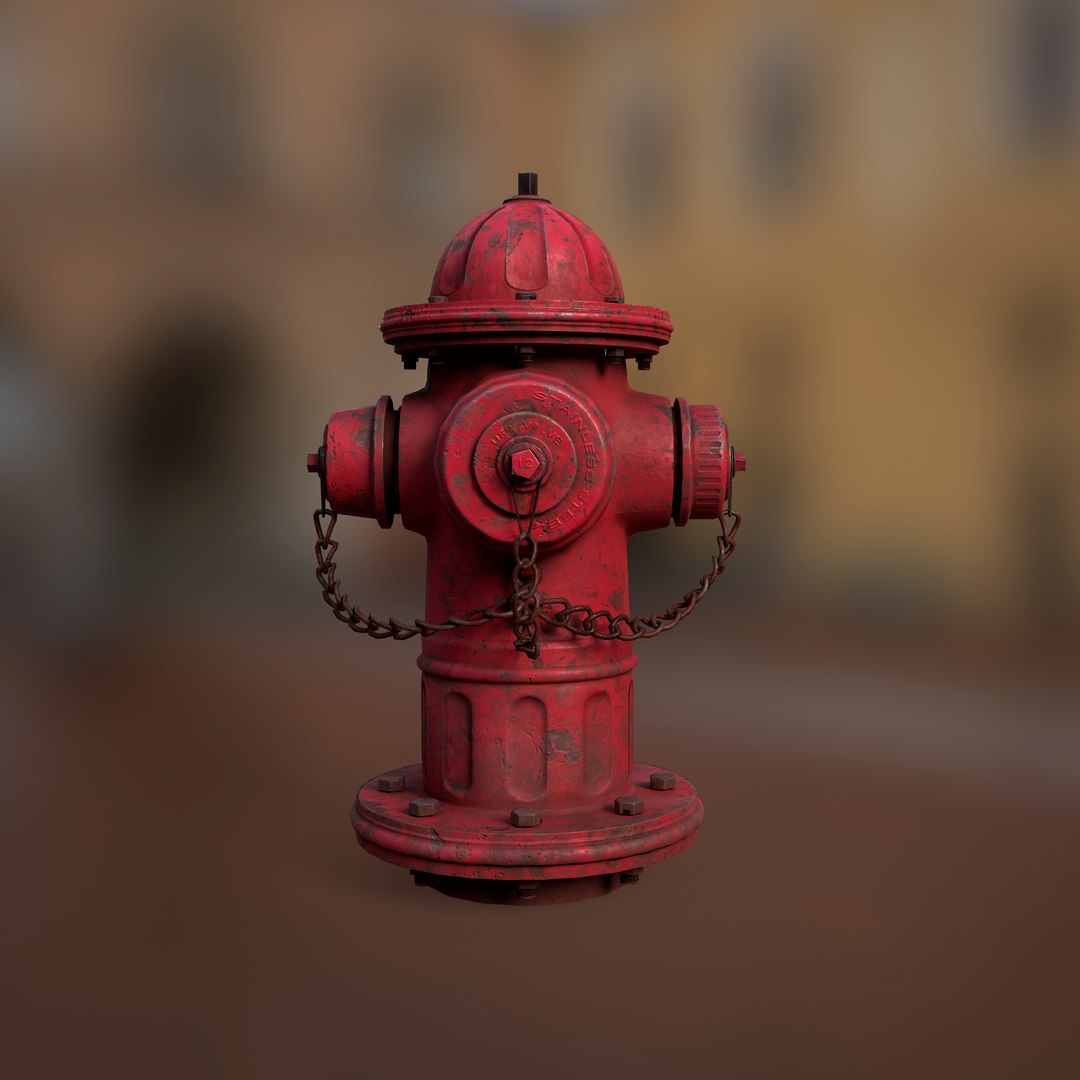 3D Fire Hydrant PBR Textures Low Poly Game Ready Model - TurboSquid 1990528