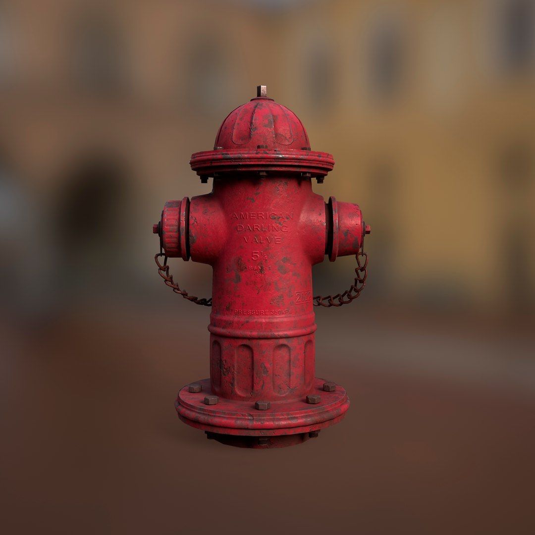 3D Fire Hydrant PBR Textures Low Poly Game Ready Model - TurboSquid 1990528