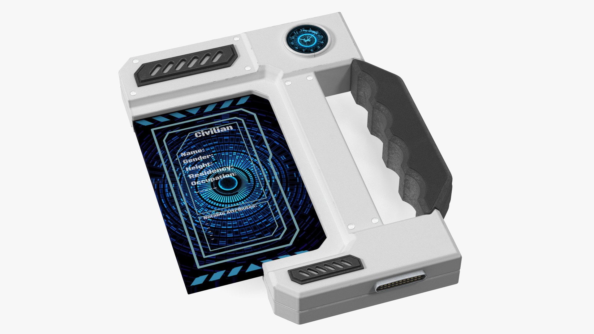 Futuristic Phone New White 3D - TurboSquid 2117729