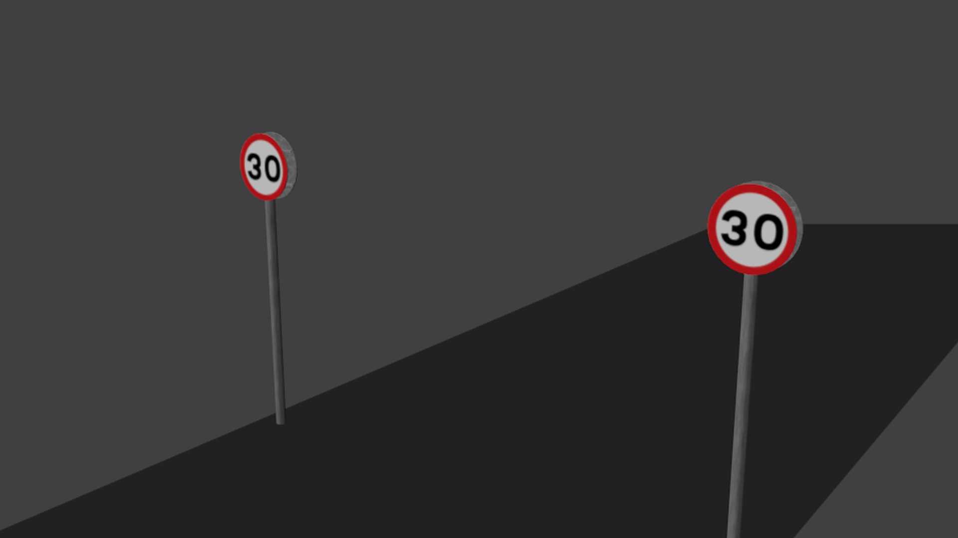 Free Blend Mode Road Sign