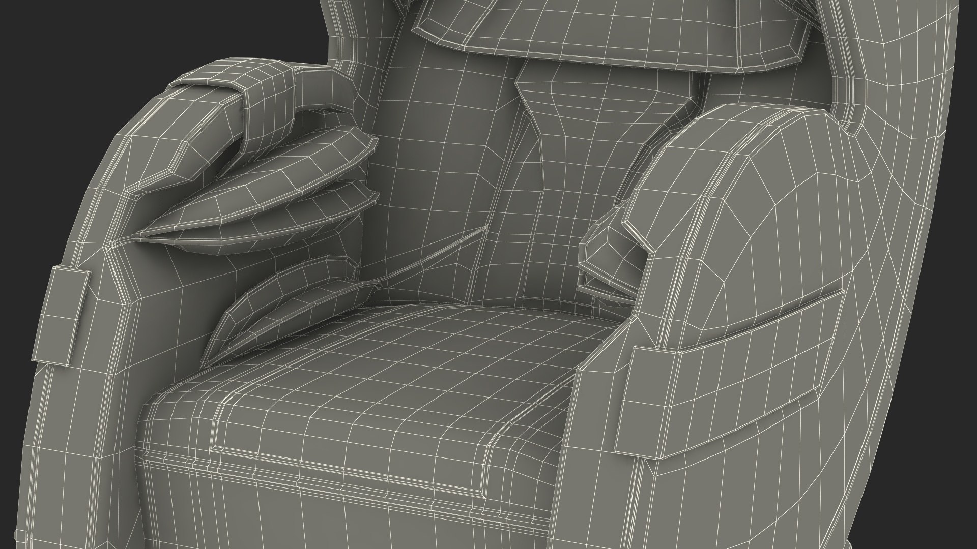 3D Massage Chair model - TurboSquid 2086130