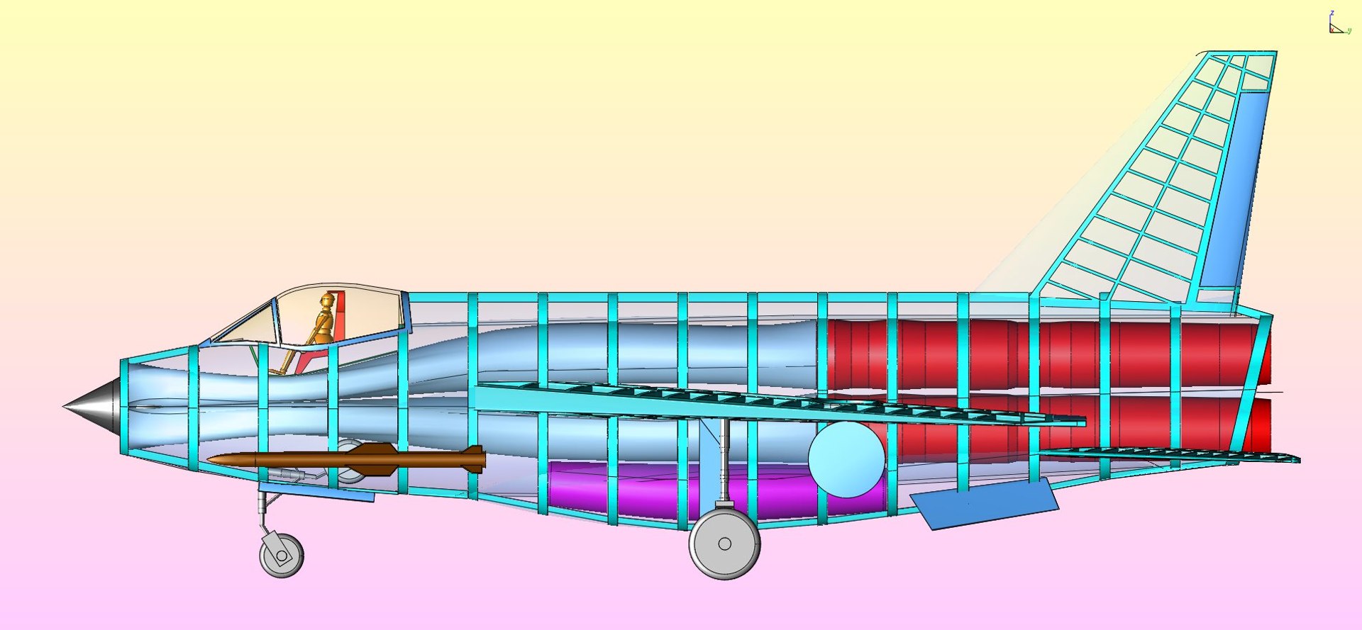 3D British Ee Lighting Aircraft - TurboSquid 1354882