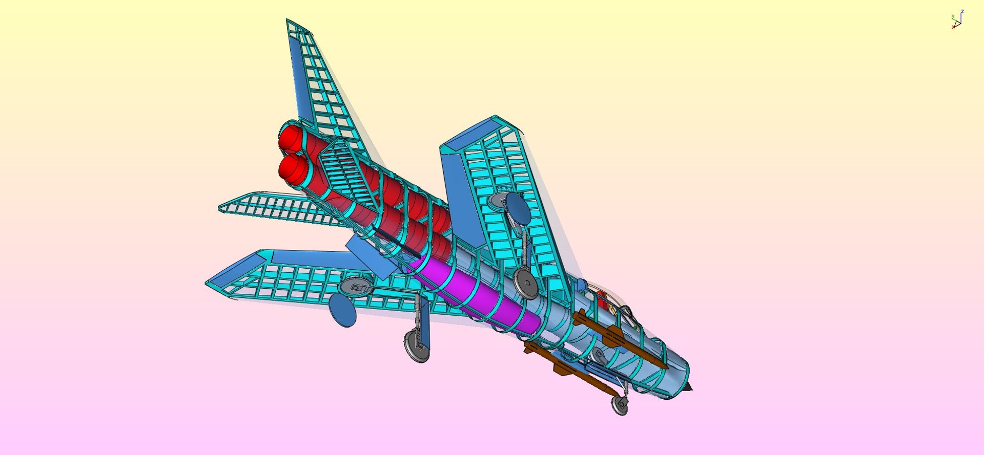 3D British Ee Lighting Aircraft - TurboSquid 1354882