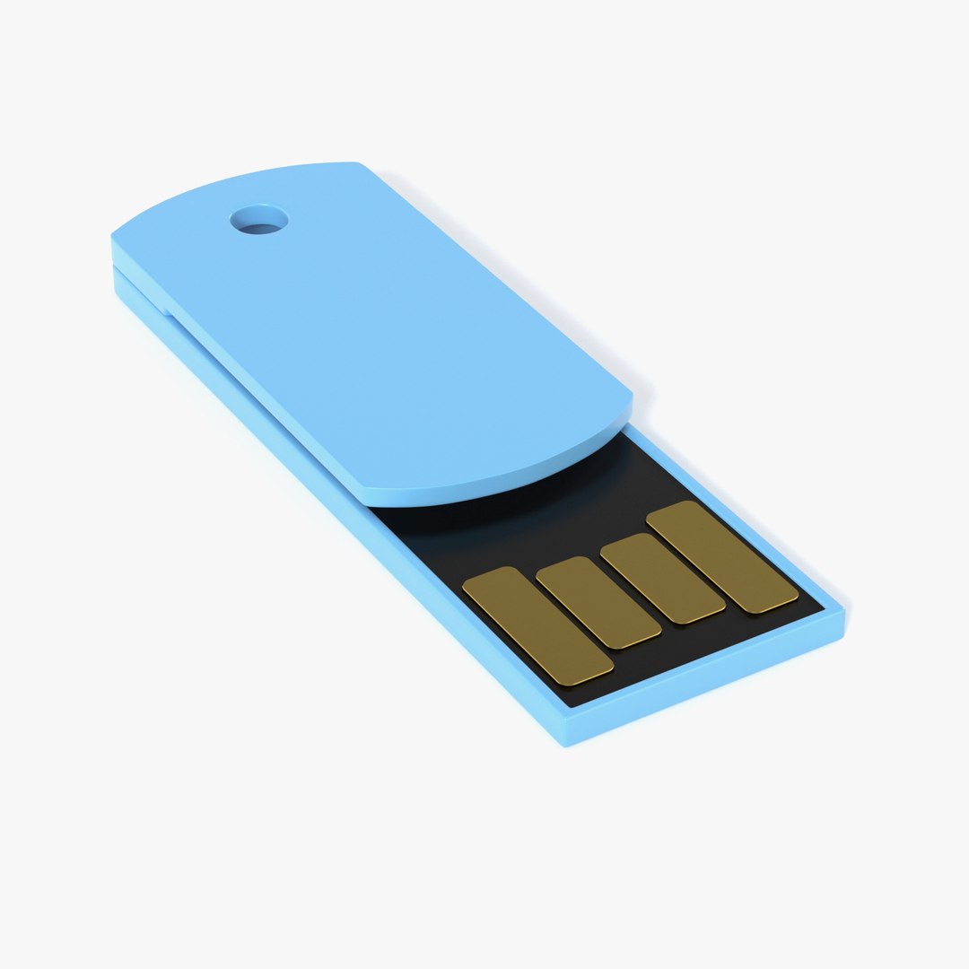 usb flash drive 3d 3ds