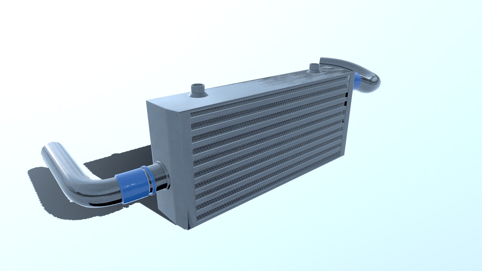 3D Cooler Intercooler Model - TurboSquid 1289852